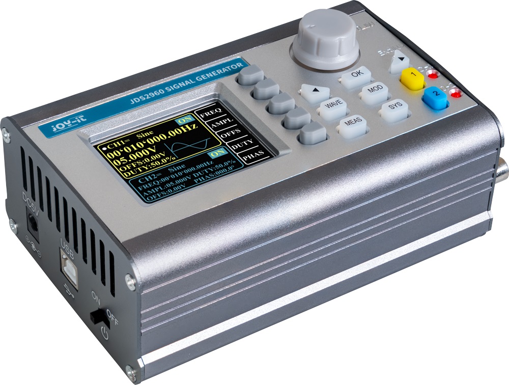 Joy-IT 2-Kanal-Signalgenerator und Frequenzzähler JT-JDS2960 | Messtechnik