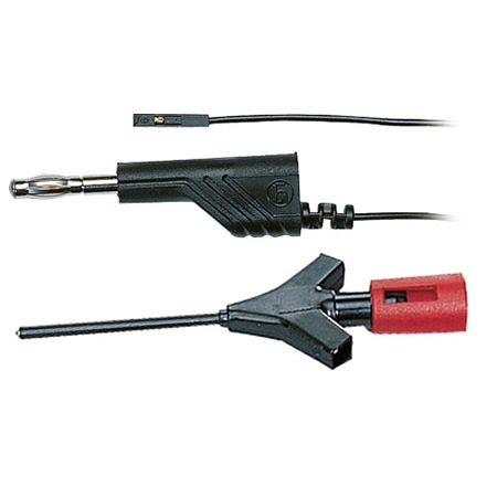Miniatur-Klemmprüfspitze MICRO-KLEPS,schwarz | ELV Elektronik | Messtechnik