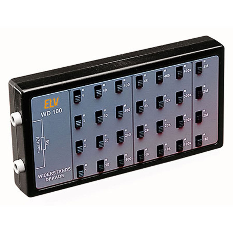 Präzisions-Widerstandsdekade WD 100,Komplettbausatz | Bausätze