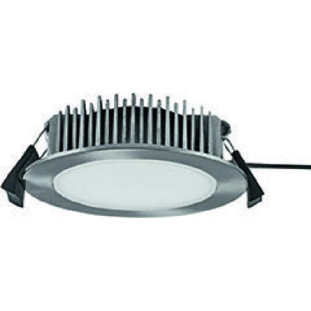 Heitronic 13-W-LED-Downlight,rund,Farbtemperatur einstellbar,nickel ...